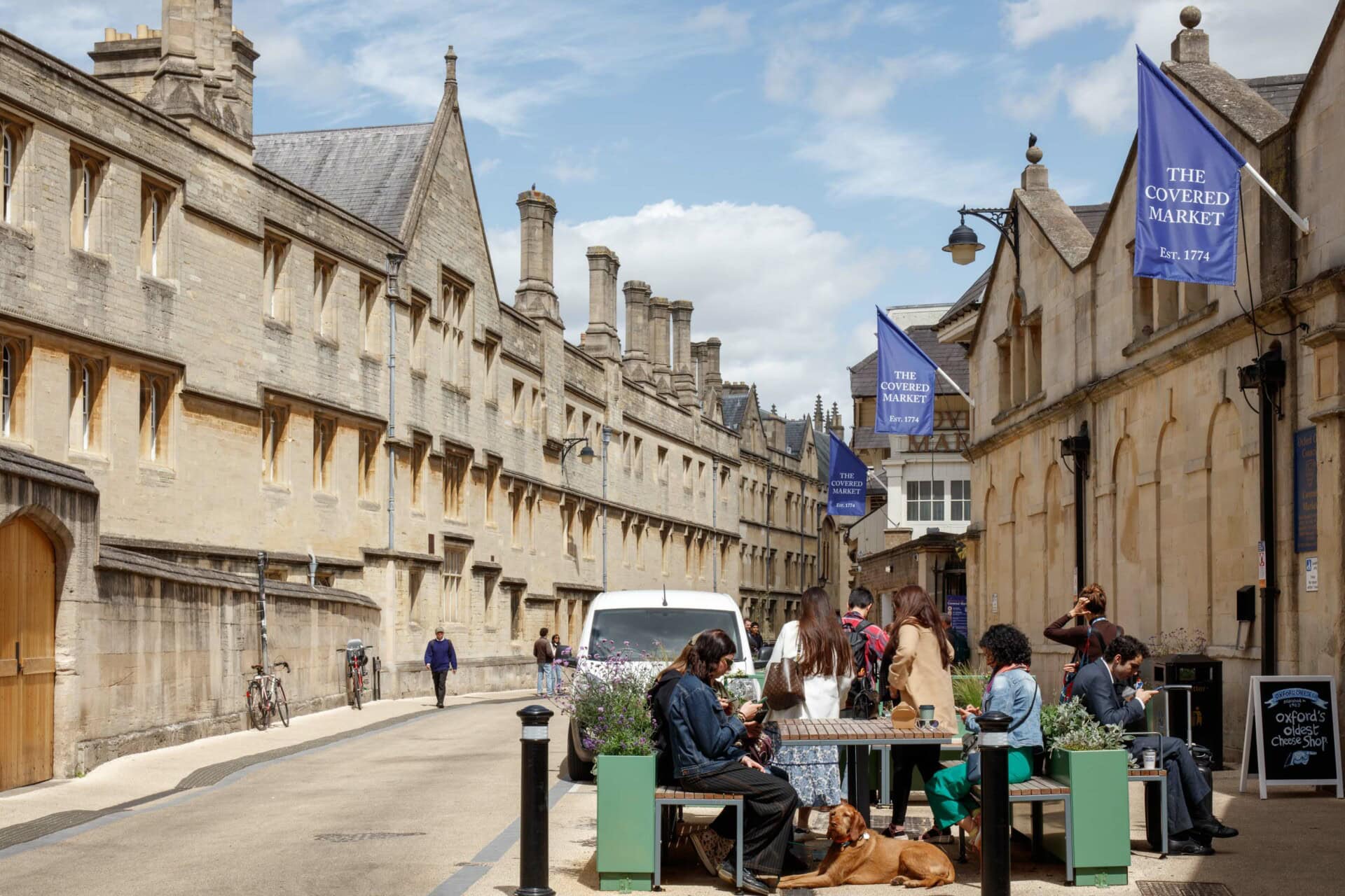 Green Transformation of Market Street, Oxford | Meristem Design