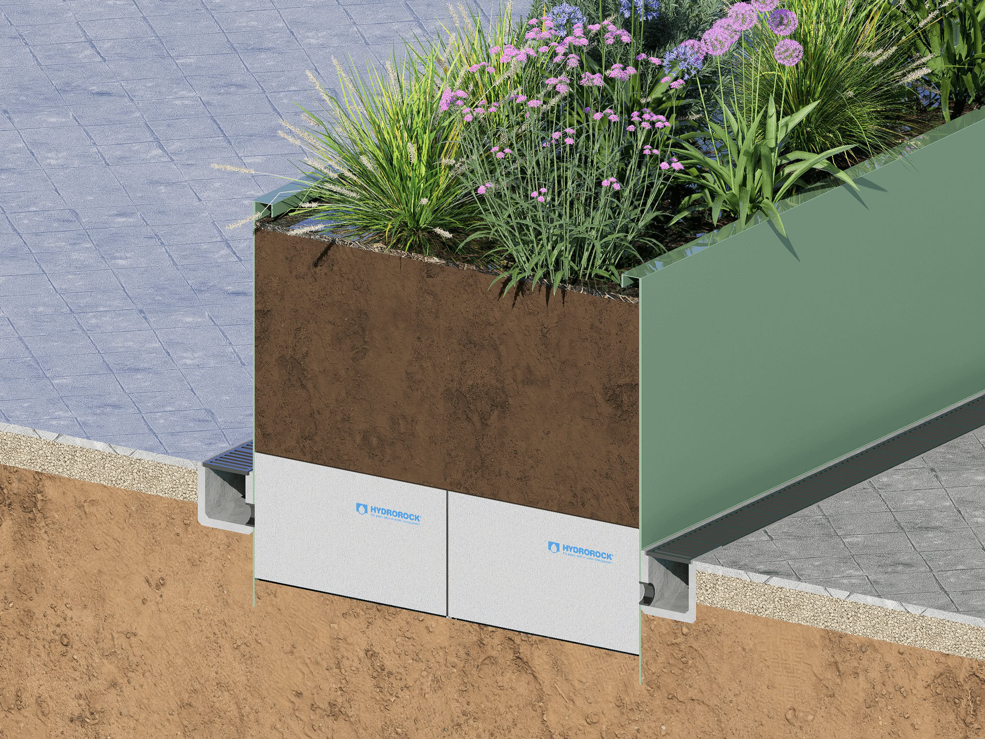 Hybrid SuDS Planters: A Smart Rain Garden Alternative
