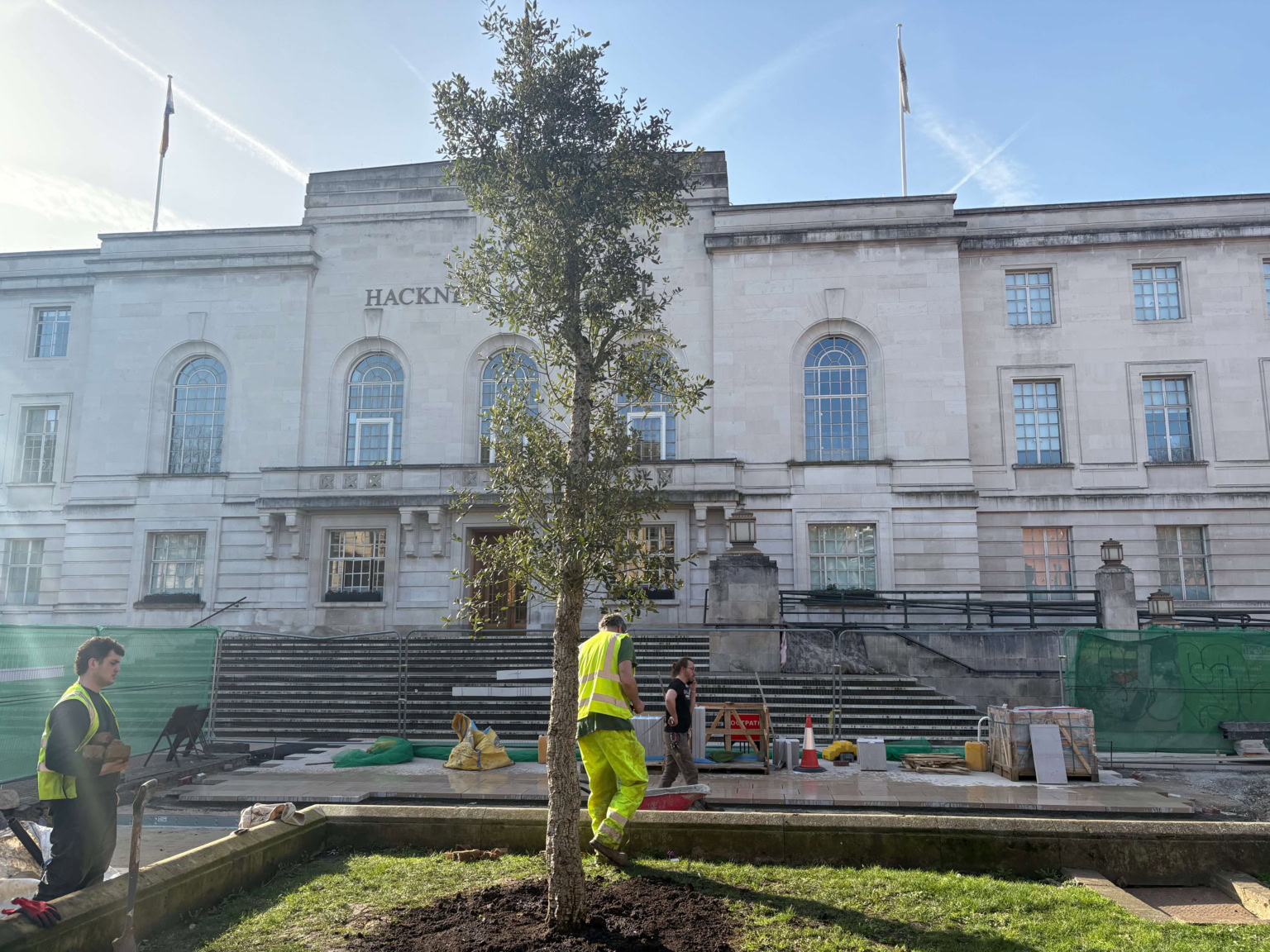 Hackney Town Hall Regeneration and New Green Spaces | Meristem Design